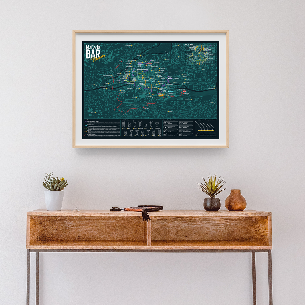 MaCarta : Explorez les Bars de Votre Ville avec une Carte